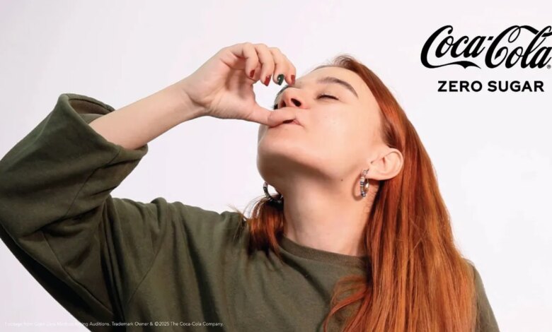 En esta audaz campaña de Coca-Cola Zero el producto es invisible
